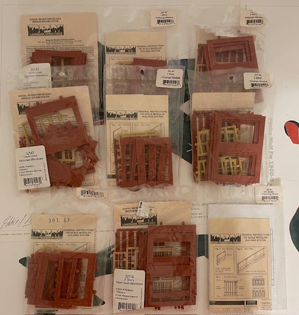 Design Preservation Models HO 8pk bundle assort. Victorian & Steel Sas ...