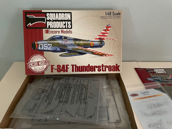 Encore by Squadron 1/48 Scale F-84F Thunderstreak - kit 48006 w/Icarus ...