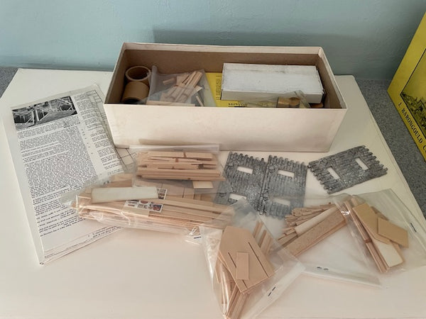 Fine Scale Miniatures HO Scale The Barongould Tannery Laser-Cut Buildi ...