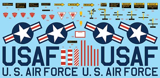 Victory Productions 1/32 F-104 Starfighters Part 2 - Decals Only! - VP ...