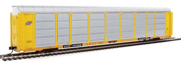 Walthers HO Scale 89' Thrall Tri-Level Auto Carrier CSX ETTX – Victory ...