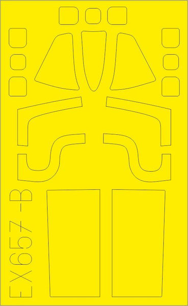 Eduard Masks - 1/48 Scale - Mask for U-2A TFace by AFV Club - EX656 ...