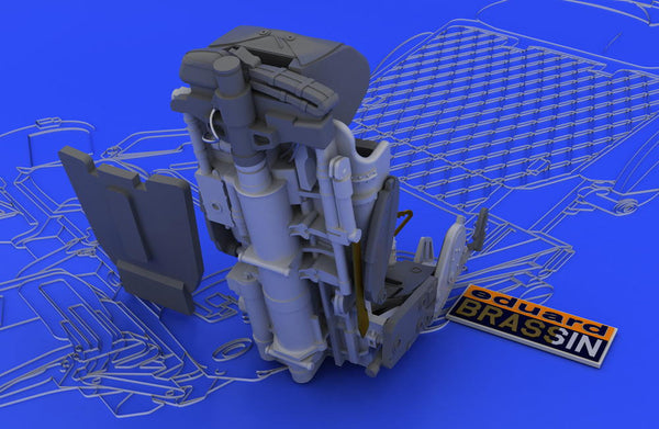 Eduard 1/48 Brassin for ejection seat for MiG-21 Fishbed Early for Edu ...