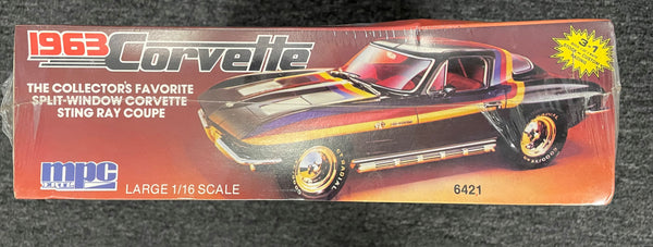 MPC 1/16 Scale 1963 Corvette Kit #6421 NOS - Sealed – Victory Models